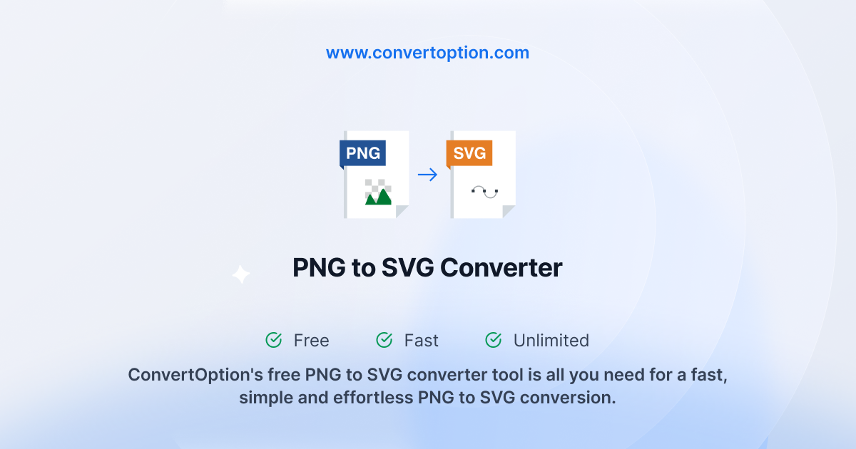 Free PNG To SVG Converter | ConvertOption
